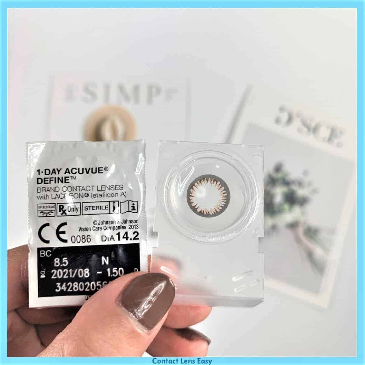 1 Day Acuvue Define | Contact Lens Easy