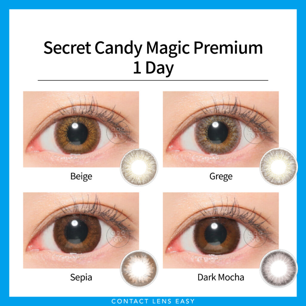 Secret Candy Magic Premium 1 Day | Contact Lens Easy