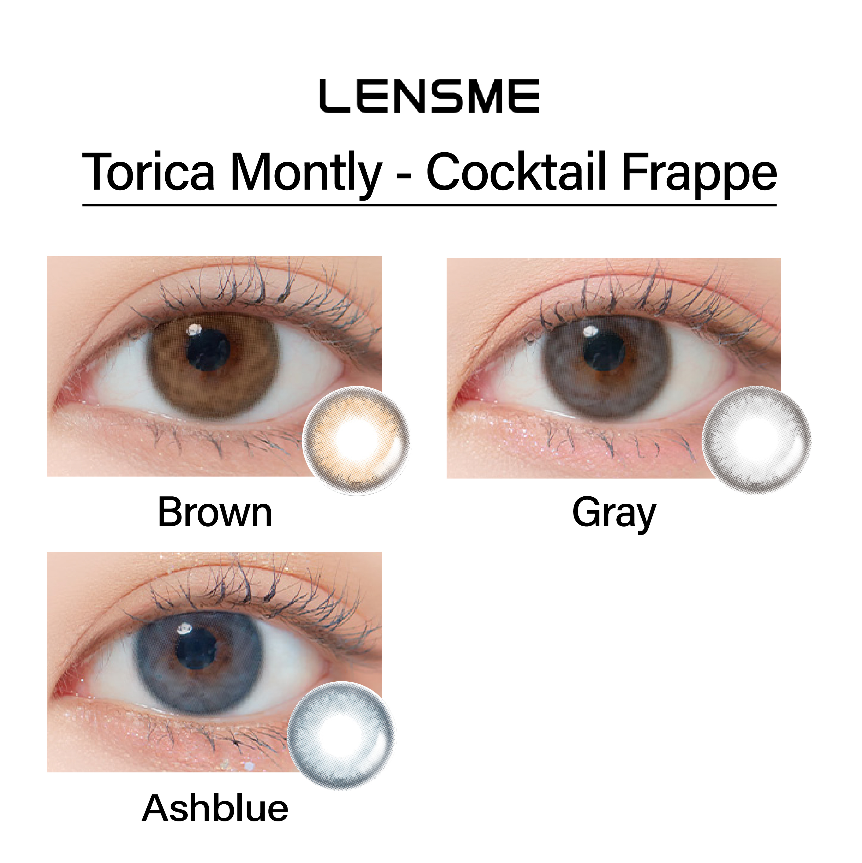 Lensme Torica Cocktail Frappe (Monthly) | Contact Lens Easy