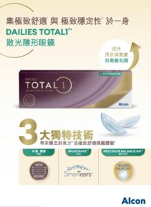 Alcon Dailies Total 1 for Astigmatism (散光) | Contact Lens Easy