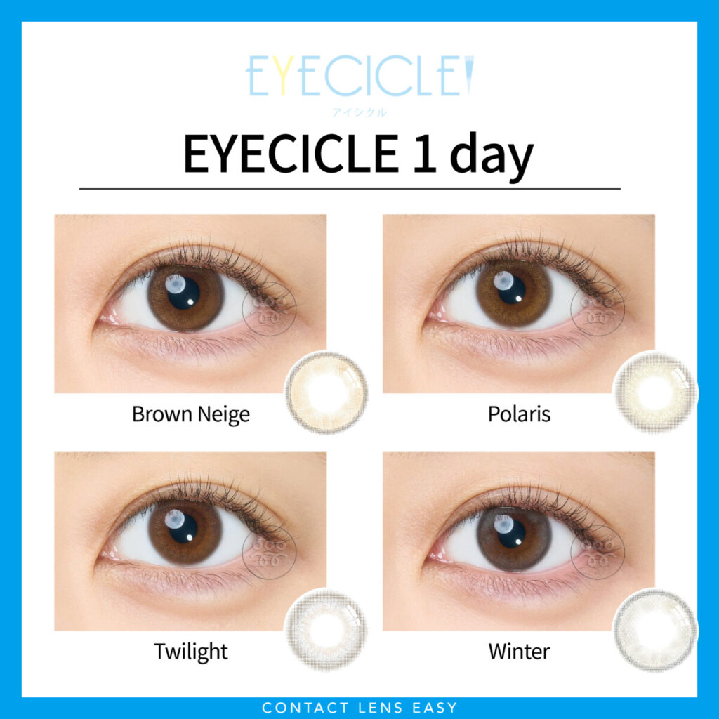 EYECICLE 1 Day | Contact Lens Easy